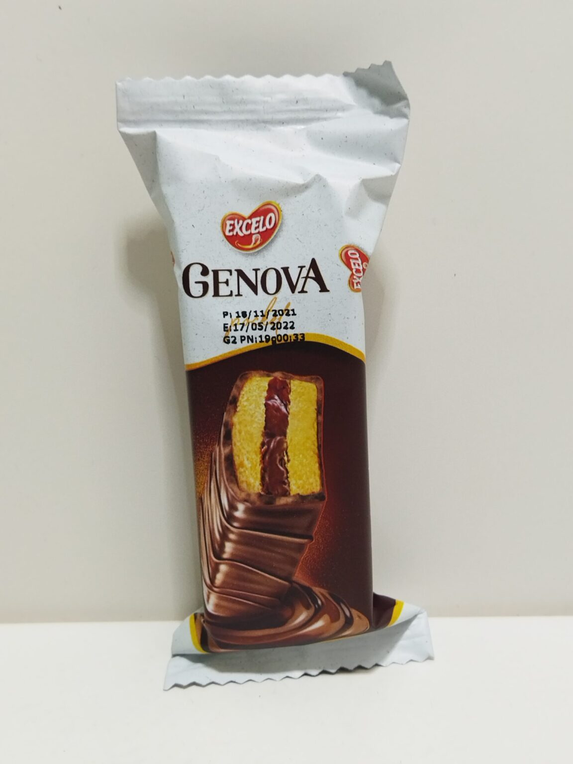 GENOVA FOURRÉE AU CACAO 19G . EXCELO – CIMAMARKET