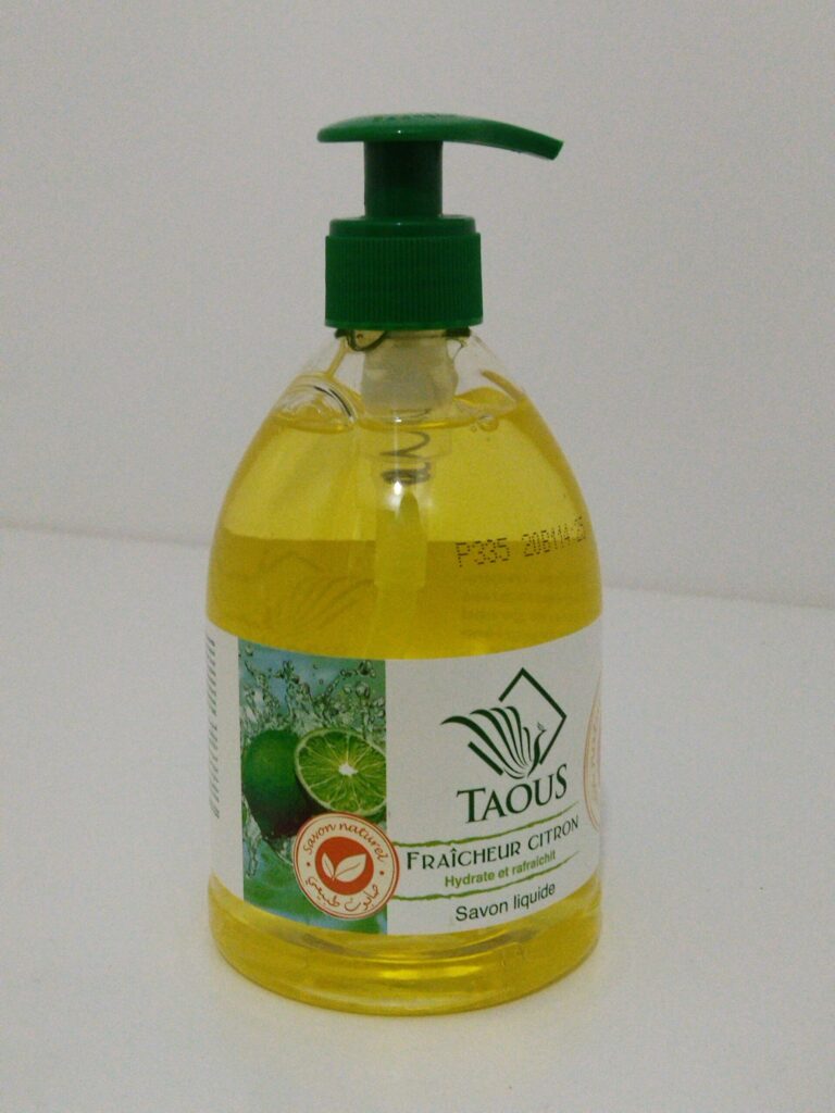 TAOUS SAVON LIQUIDE HYDRATE ET RAFRAÎCHIT AU CITRON – CIMAMARKET