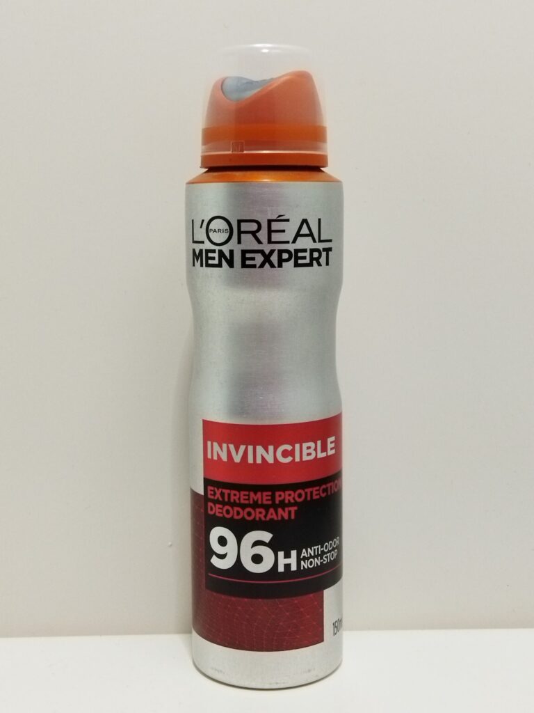 L’ORÉAL DÉODORANT SPRAY POUR HOMME INVINCIBLE 150ML – CIMAMARKET