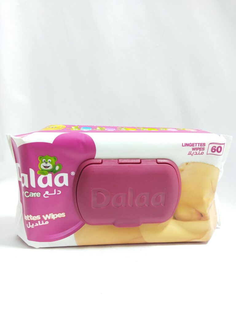 LINGETTES BÉBÉ DALAA BABY CARE 60U – CIMAMARKET