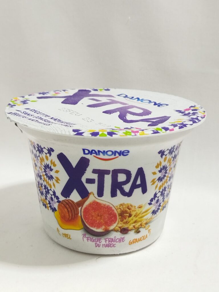 YAOURT X-TRA MIEL , FIGUE & GRANOLA . DANONE – CIMAMARKET