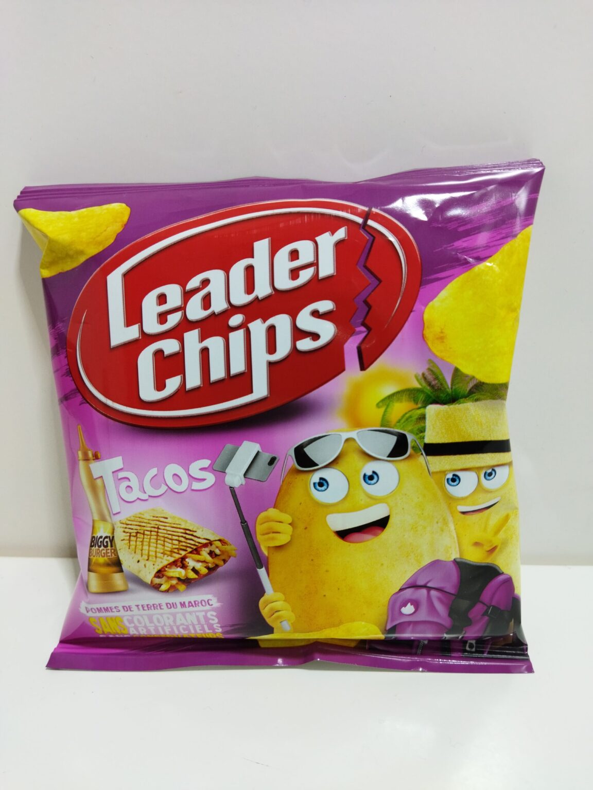 LEADER CHIPS TACOS 12G – CIMAMARKET
