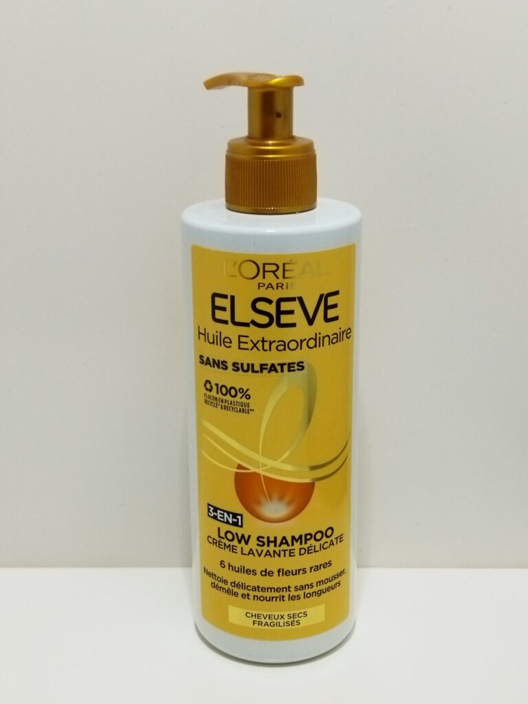 ELSEVE HUILE EXTRAORDINAIRE SANS SULFATES 3EN1 CHEVEUX FRAGILISÉS ...