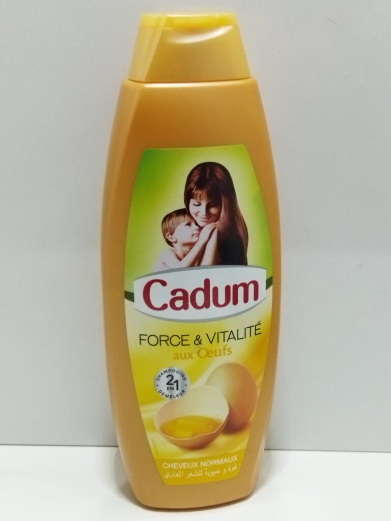 CADUM SHAMPOOING FORCE & VITALITÉ AUX OEUFS 650ML – CIMAMARKET