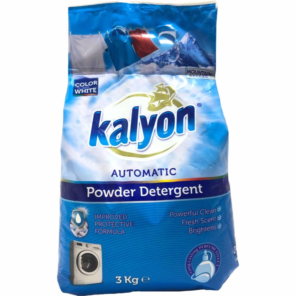 KALYON MOUNTAIN BREEZE POWDER DETERGENT 3KG – CIMAMARKET