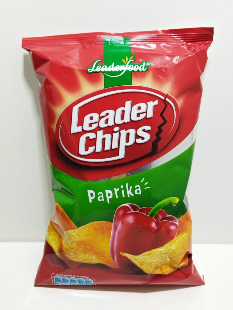 LEADER CHIPS PAPRIKA 90G – CIMAMARKET