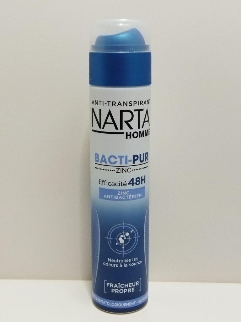 NARTA DÉODORANT SPRAY POUR HOMME BACTI-PUR 200ML – CIMAMARKET