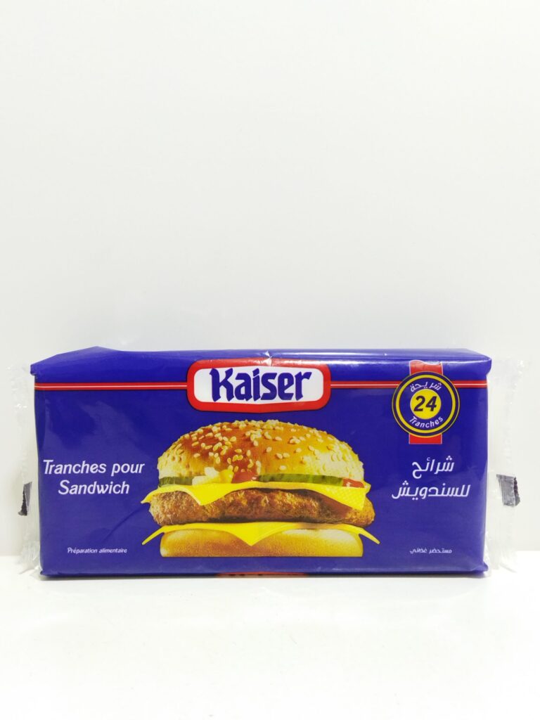 FROMAGE KAISER CHEDDAR POUR SANDWICH 24U – CIMAMARKET