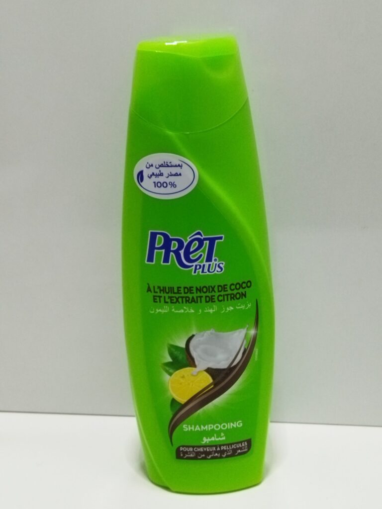 PRÊT PLUS SHAMPOOING À L’HUILE DE NOIX DE COCO ET L’EXTRAIT DE CITRON ...