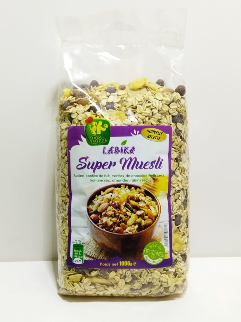CÉRÉALE SUPER MUESLI BIO 100G LABIKA – CIMAMARKET